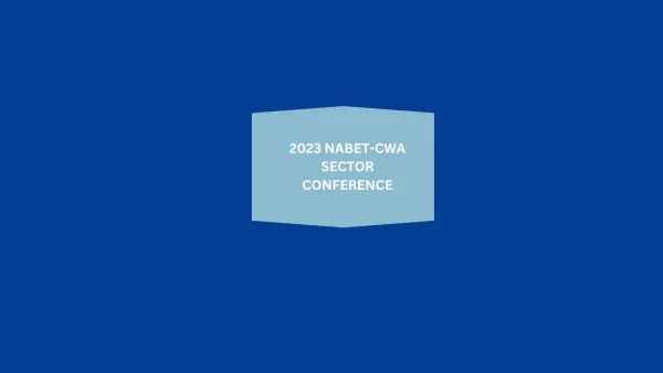 Nominating petitions for candidates to the 2023 NABET-CWA Sector ...